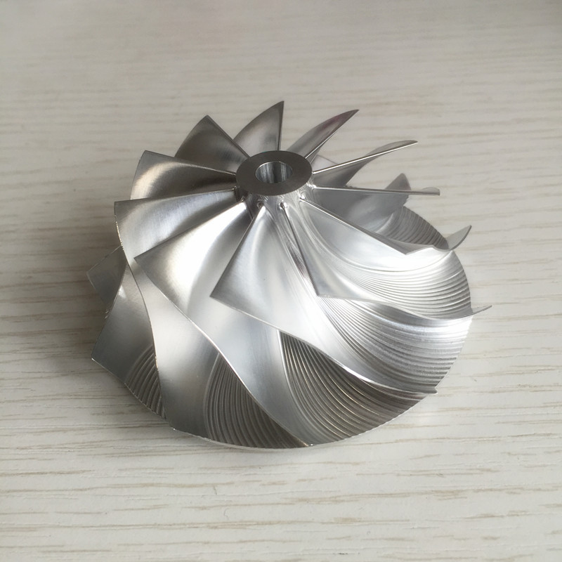 TD05H 11+0 blades 59.05/76.13mm Turbo aluminum 2618/billet compressor ...