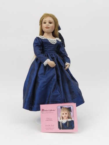 Paradise Galleries Porcelain Doll 21.5" Desiree by Brigitte von Messner ...