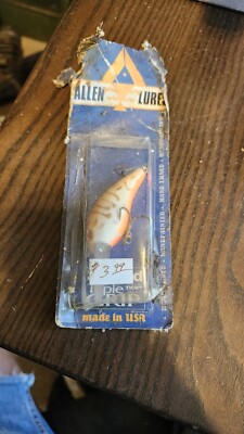 Vintage ALLEN CRANKBAIT LURE D5R-19 MOLTING CRAWFISH RARE | eBay