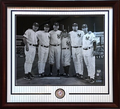 Yankees Perfect 6 16x20 Chrome Photo framed coin Berra Larsen Cone ...