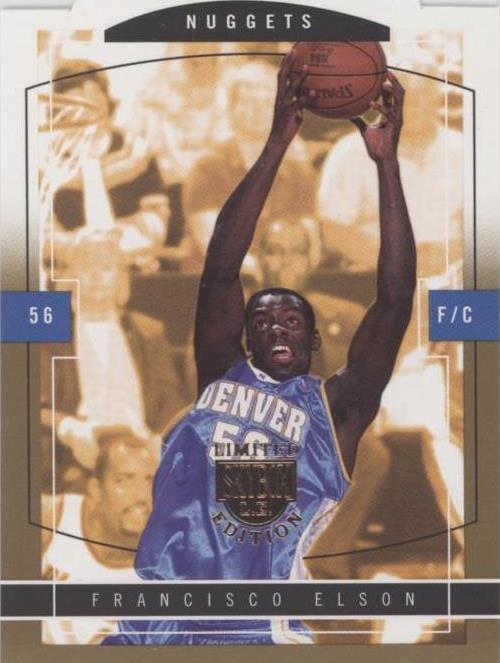 2003-04 Skybox Limited Edition - Francisco Elson #140 Gold Proof /150 ...