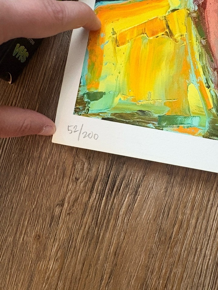 Rare Jon Mess Catindisguise Signed Painting Print Dance Gavin Dance | eBay