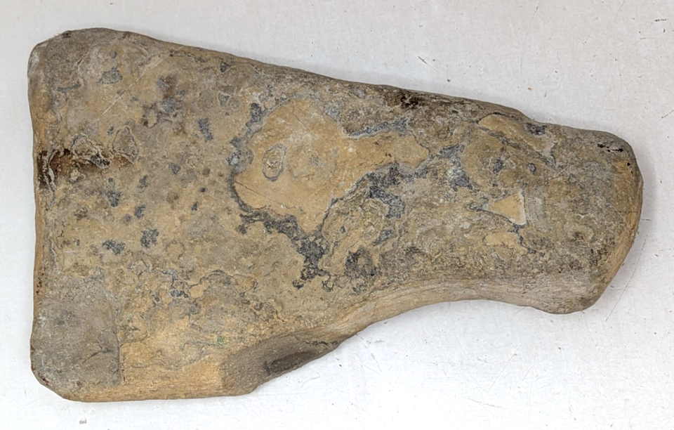 Primitive Native American Indian Crude Stone Tomahawk Axe Head Tool ...