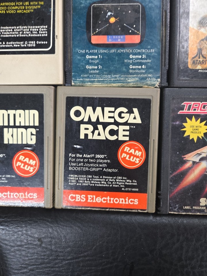 Atari 7800 Pro System Vintage Console With 24 Games And 2 Controllers ...