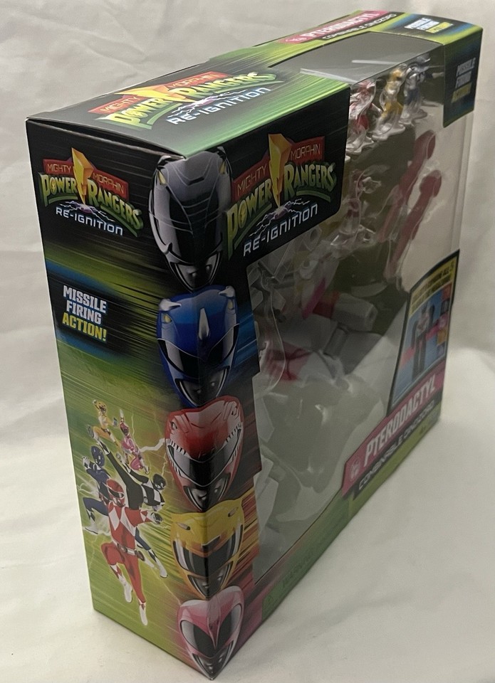 Power Rangers Re-Ignition Pterodactyl Combinable Dinozord Pink Ranger ...