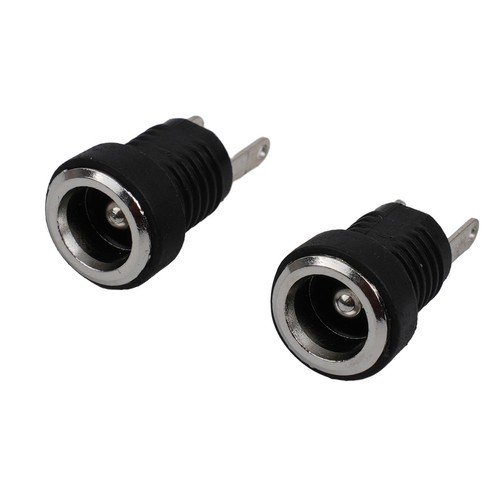 10x Male Barrel-Plug Female Socket Panel Mount Dc 12V Power Connector ...