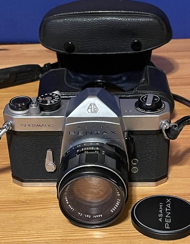 PENTAX SPOTMATIC SP camera 35mm SLR with Takumar 1:1.8 55 mm lens | eBay