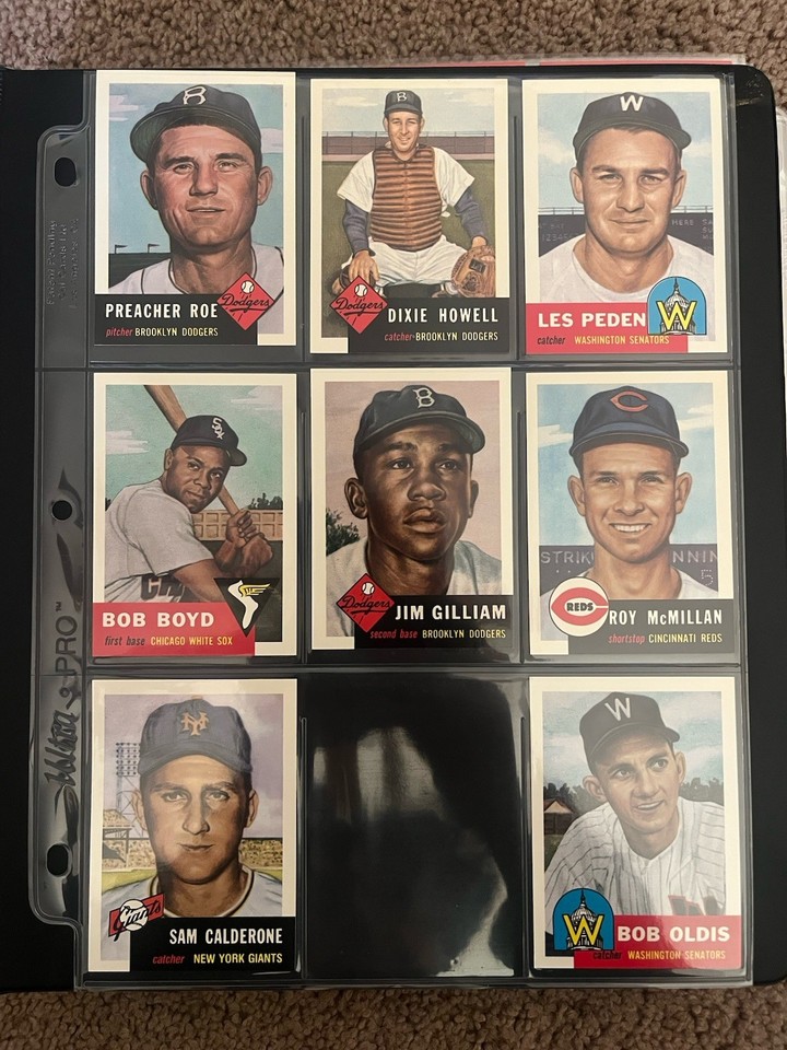 Topps Baseball Archives 1991, The Ultimate 1953 Series. Nearly Complete ...
