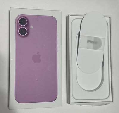 OEM Empty Box for iPhone 16 Plus Pink 128GB retail packaging box only ...