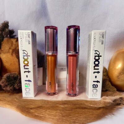 2 About Face Lip Glosses (1) Shade: Payton & (2) Shade: Adore Me | eBay