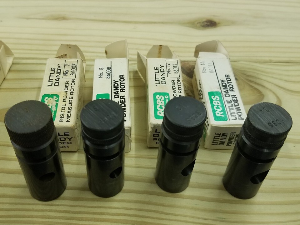 RCBS Little Dandy Pistol Powder Measure Rotor *Your Choice* | eBay