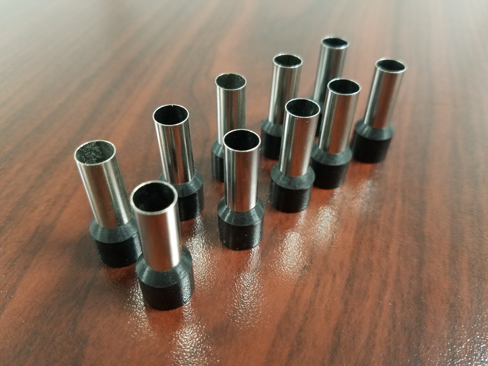 10pcs 4 Gauge Wire Ferrule Amplifier Power Ground 4 AWG Tin Copper Amp ...