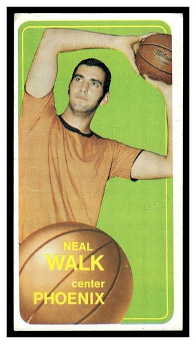 1970 TOPPS BASKETBALL NEAL WALK #87 SP PHOENIX SUNS NO CREASES LOOKS OK ...