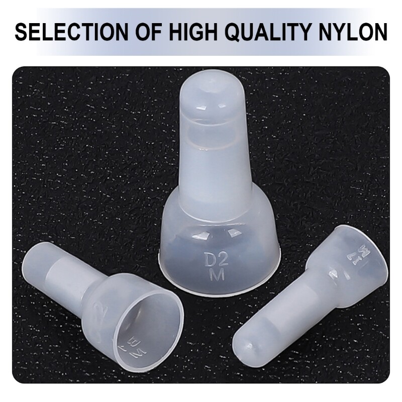 Professional 250pcs Nylon Wire Crimps Connectors Splices Terminals set ...