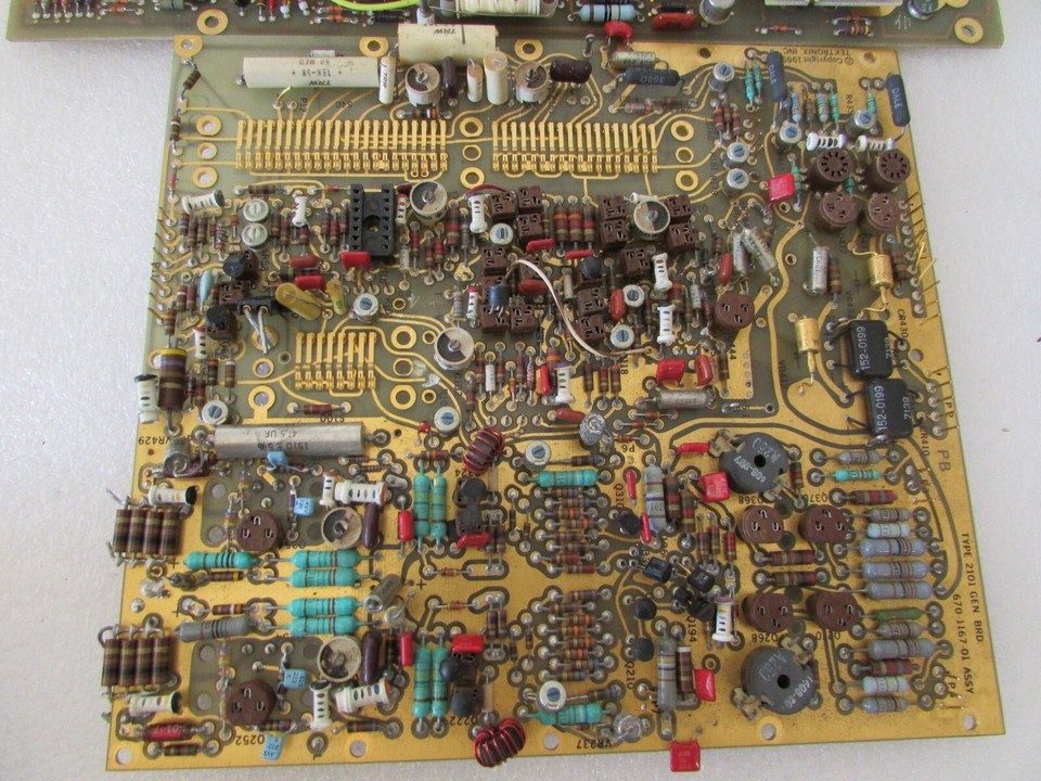 Lot of (2) 60/70's High Grade Heavy Gold Circuit Boards For Scrap Gold ...