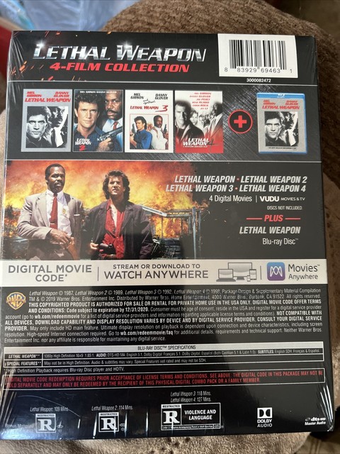 Lethal Weapon Complete Collection (Blu-ray) for sale online | eBay