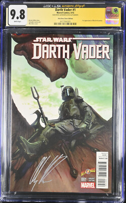 Darth Vader #1 Alex Ross Variant CGC 9.8 - Signed w/ COA | eBay