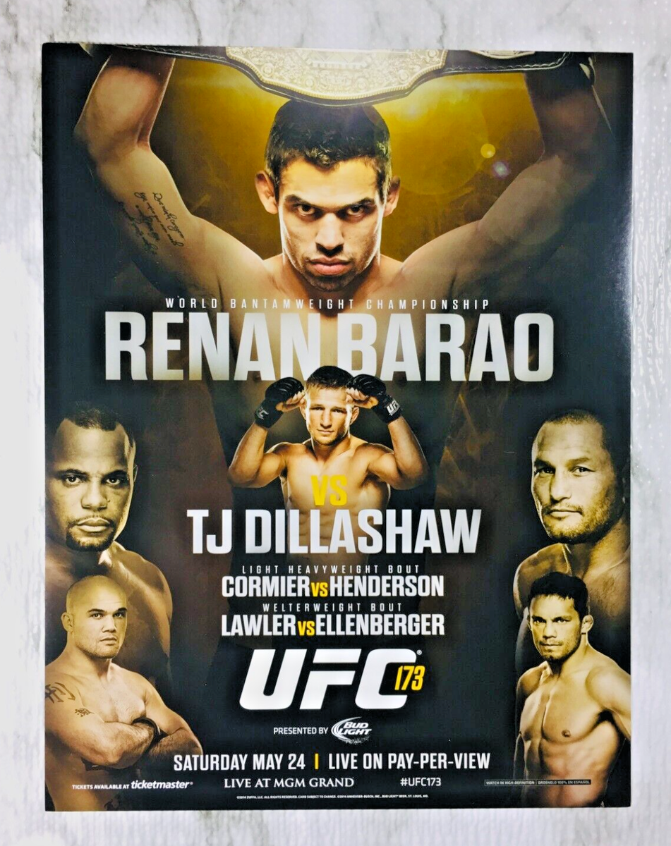 Ufc Poster 2014 EA Sports UFC Poster