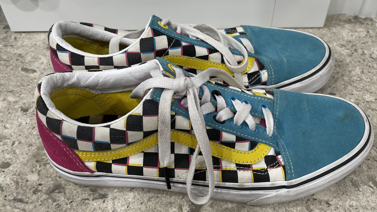 VANS 80s Style Throwback Old Skool Womens 9 Mens 7.5 … - Gem