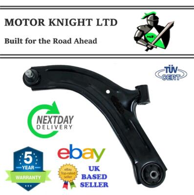 FITS NISSAN NOTE 2006-2012 - FRONT SUSPENSION CONTROL ARM / WISHBONE ...