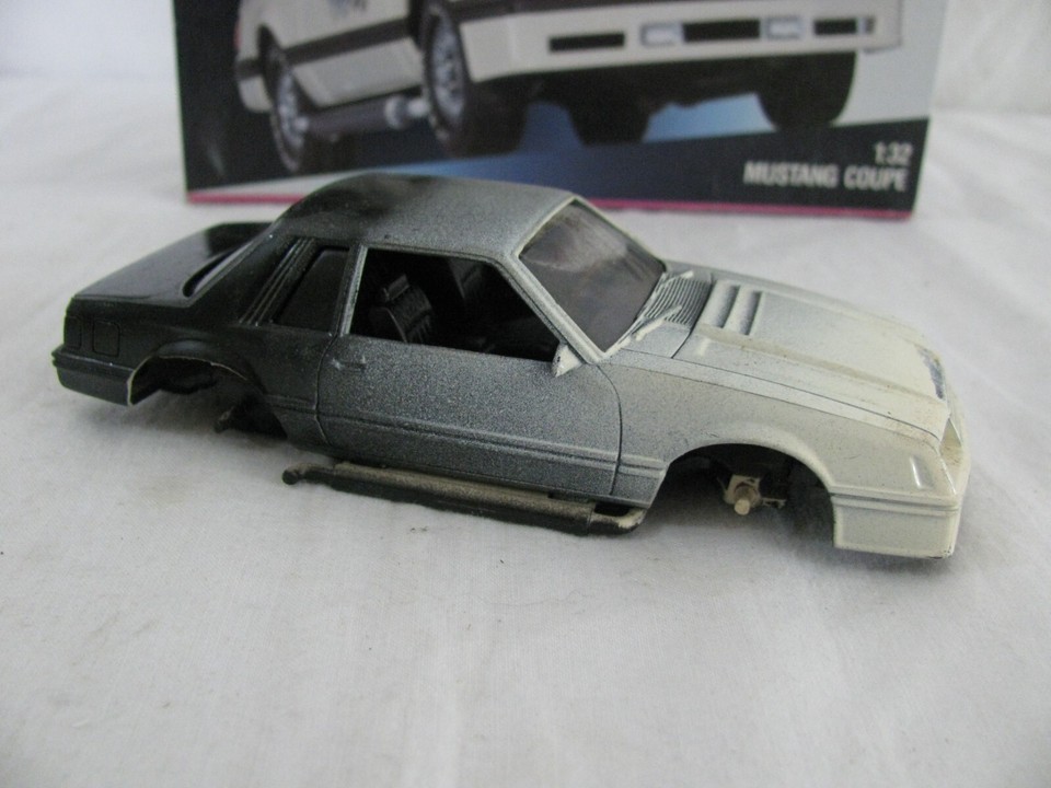 Vintage 1991 Monogram Snap Tite 1/32 Scale Ford Mustang Coupe Kit 1027 ...