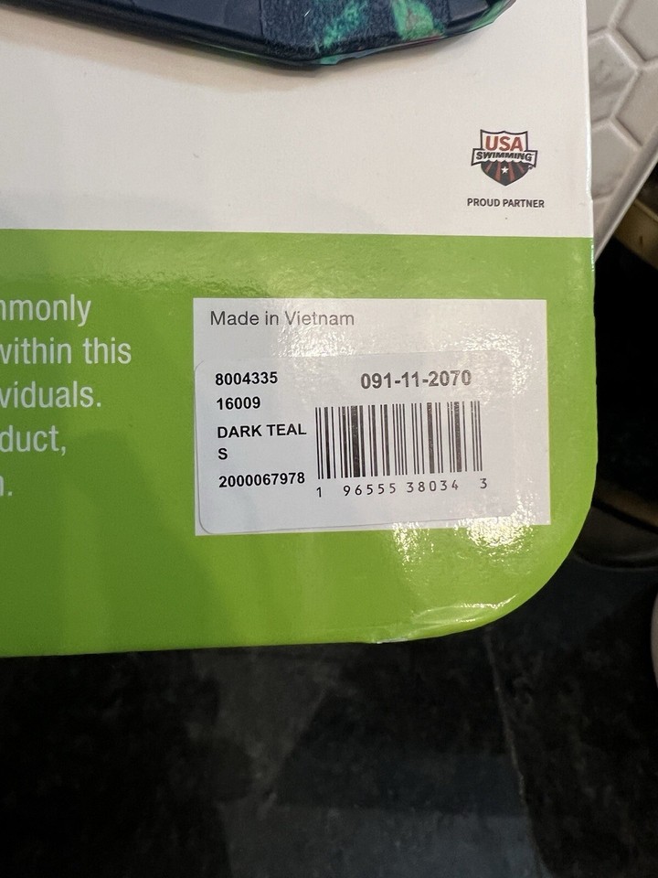 Speedo Kids Swim Fin Size Sm 9-10 Green Marble | eBay