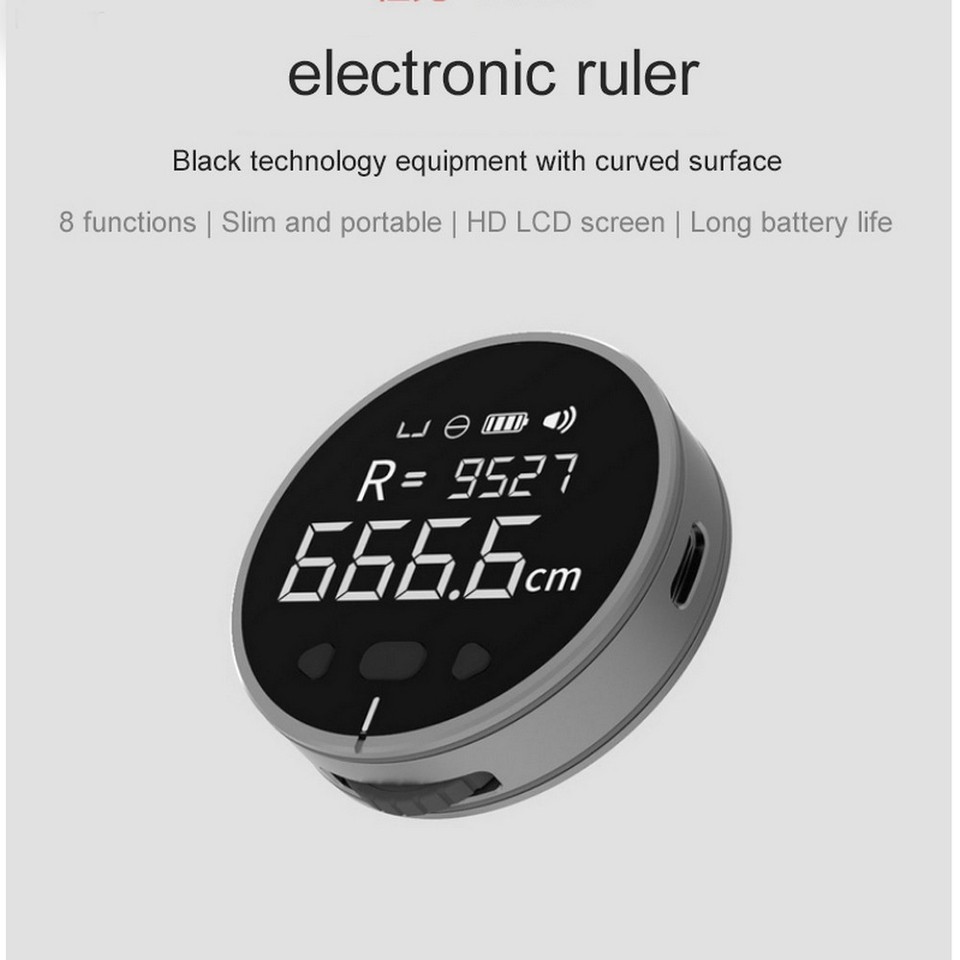 Distance Measuring Instrument Electronic Measuring Ruler Tape Measure ...