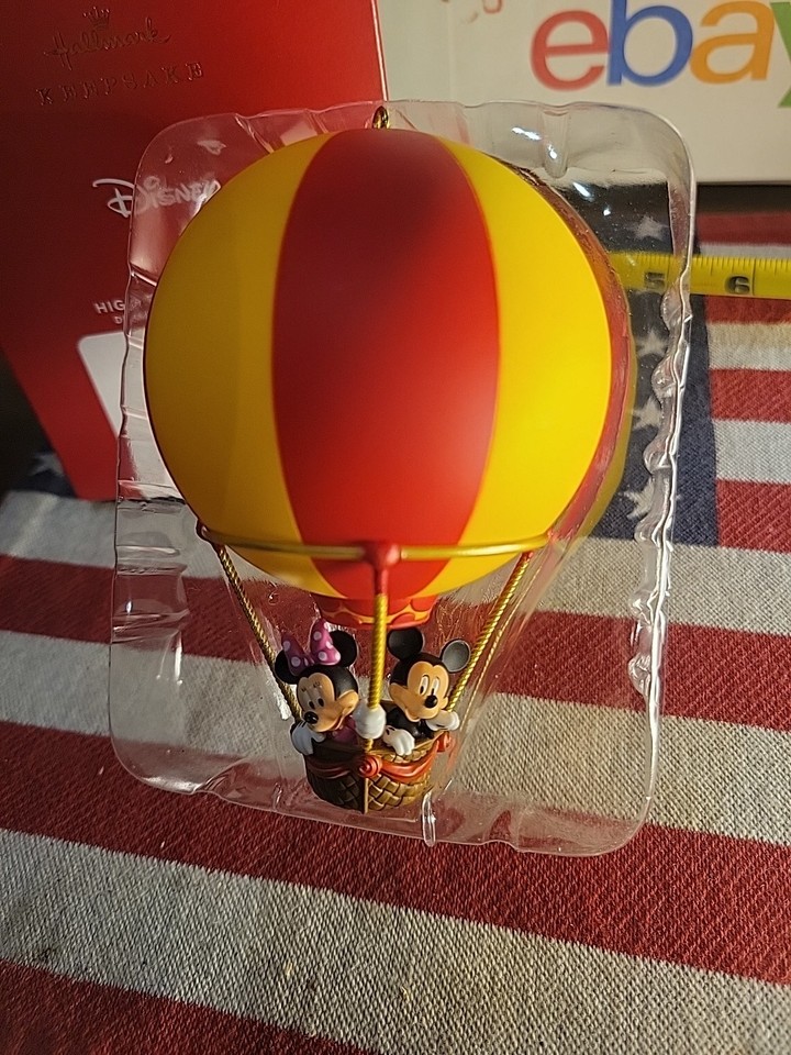 High Flying Friends NEW Mickey Mouse Disney Hallmark 2021 Ornament Air ...