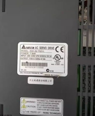 DELTA Servo Drive A2 Series ASD-A2-7523-L | eBay