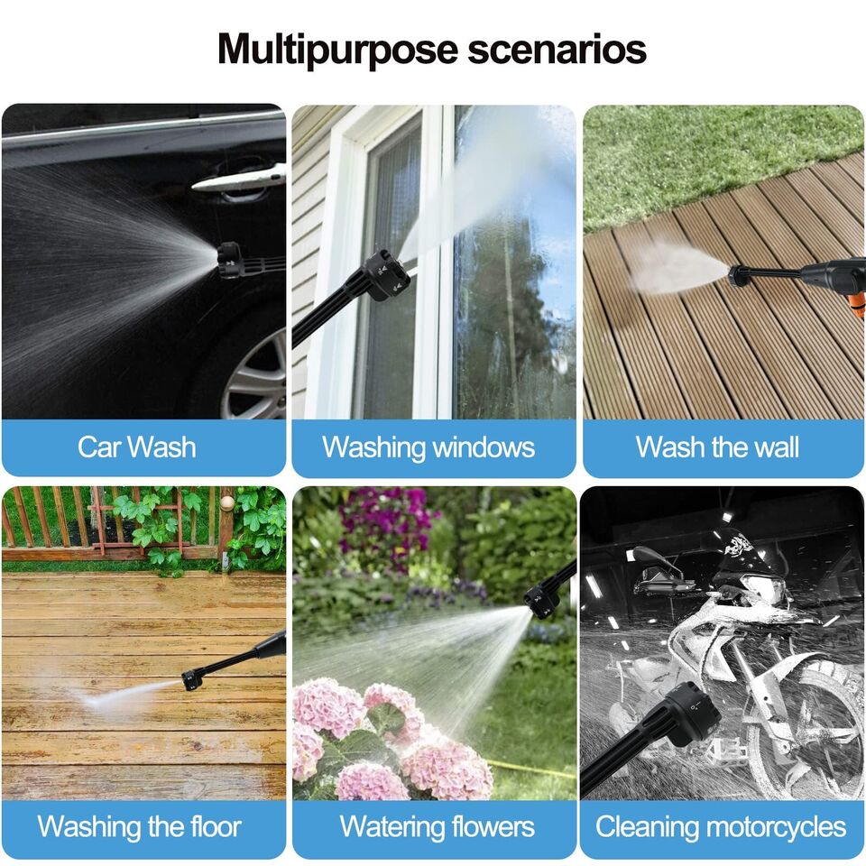 Ez Jet Hydrowasher, Ez Jet Power Washer, Cordless Pressure Washer, 652 ...