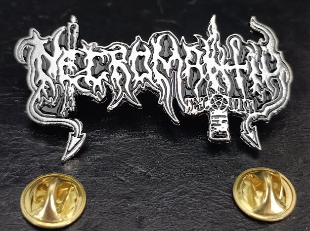 Mayhem Darkthrone logo pin badge black metal emperor dissection | eBay