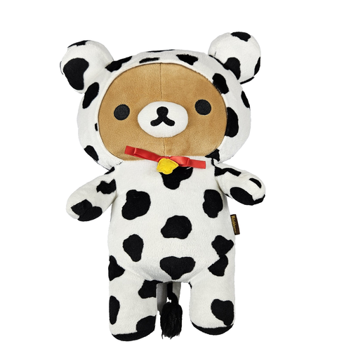 Rilakkuma San-X Bear Cow Costume Plush Kawaii Sanrio 14" Stuffed Animal ...