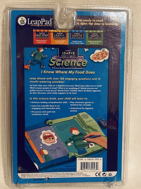 LeapFrog LeapPad Leap 3 Science The World of Dinosaurs Book & Cartridge ...