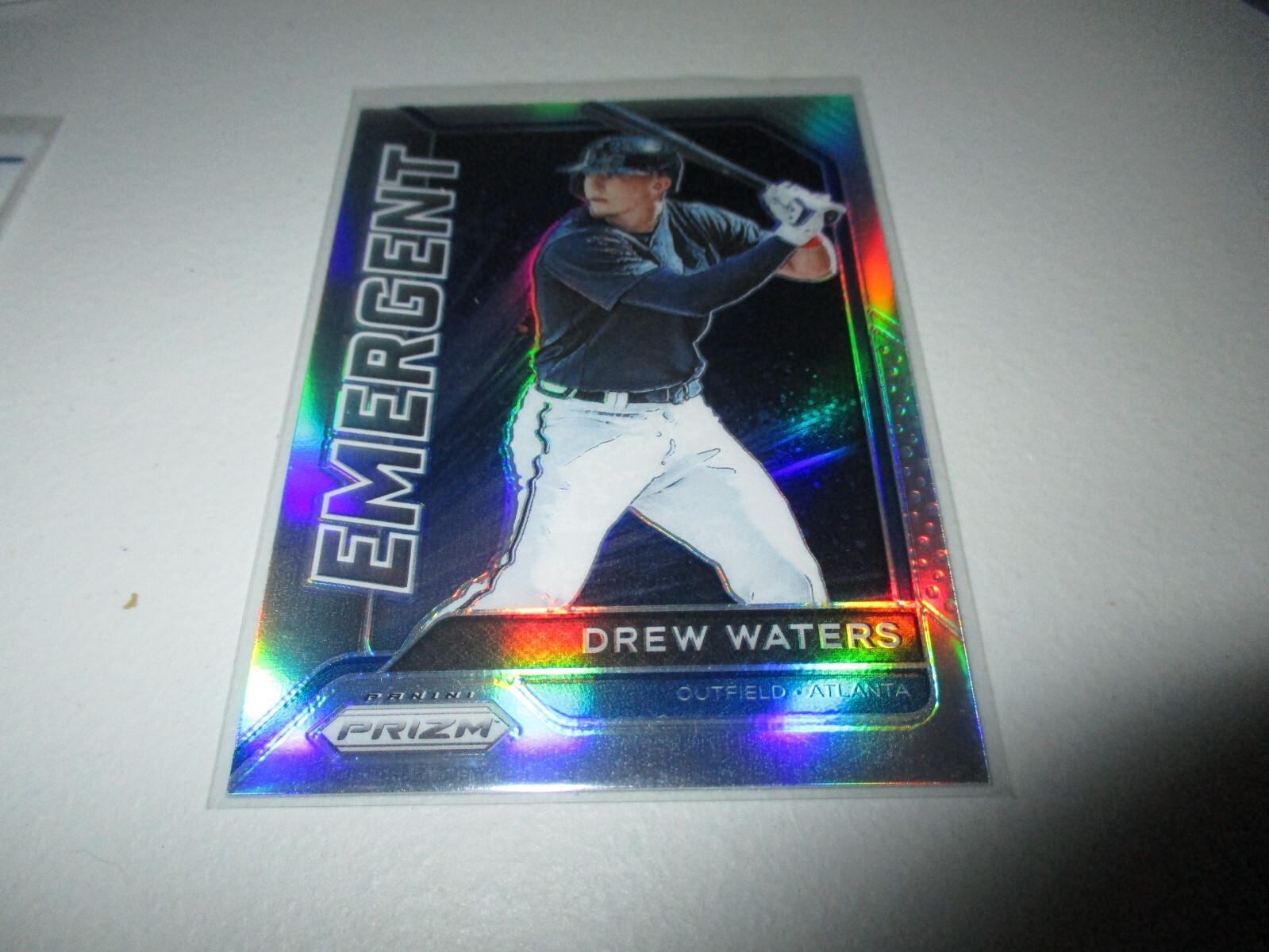 2021 Panini Prizm - Emergent Drew Waters #EM3 Silver Prizm (RC) for ...