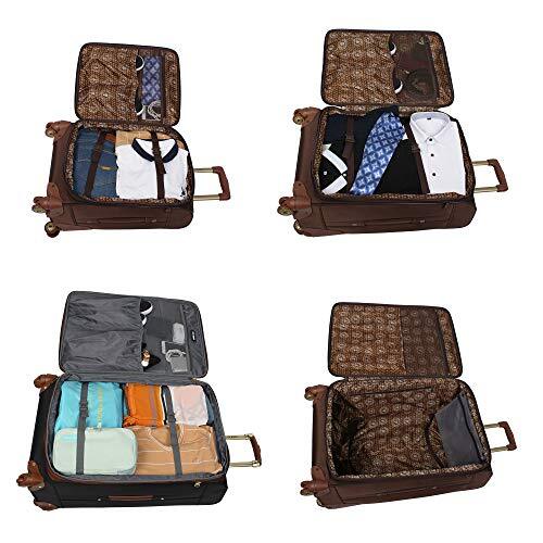 Pathfinder 4-Piece Spinner Luggage Set- Tote Bag, 20in, 24in and 28in ...