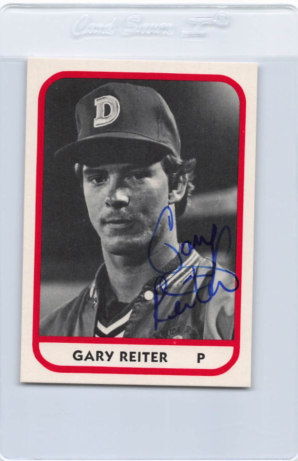 1981 Durham Bulls B&W TCMA #24 Gary Reiter Signed Auto *J5598 | eBay