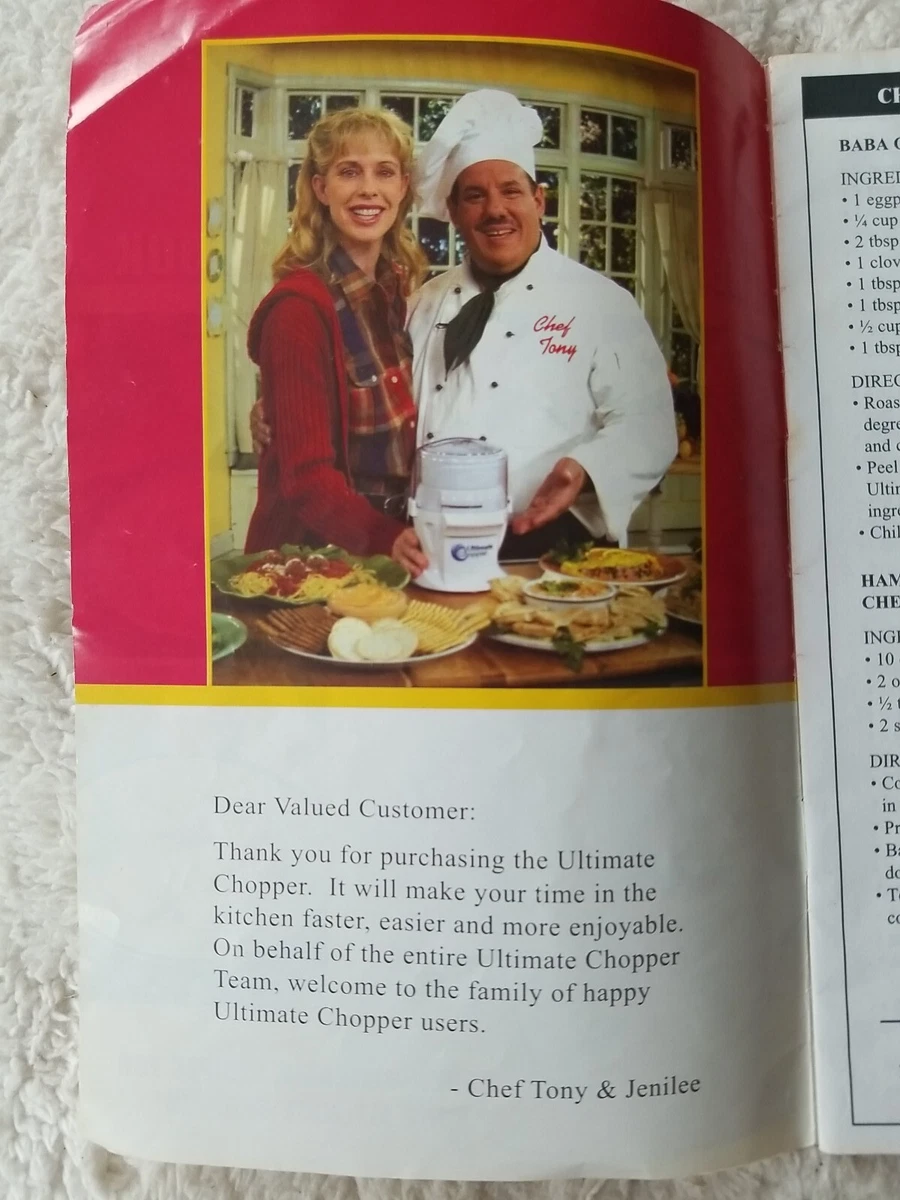 Chef Tony Ultimate Chopper Blender