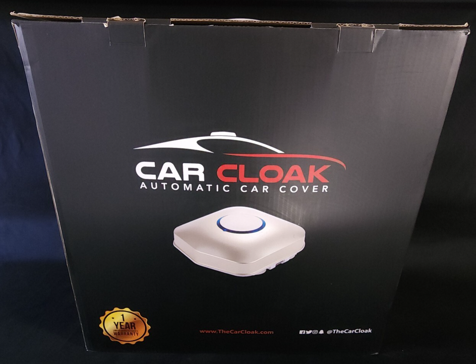 Car Cloak Automatic Car Cover Retractable Auto Body Shelter Size Medium ...