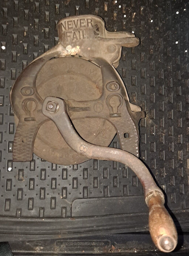 Antique Never Fail Root-Heath MFG. Co. Corn Sheller Grinder Plymouth O ...