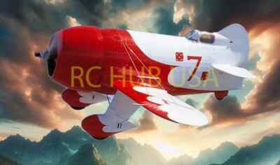 GIANT SCALE Gee Bee R1 Super Sportster 150" WS RC Model Airplane ...