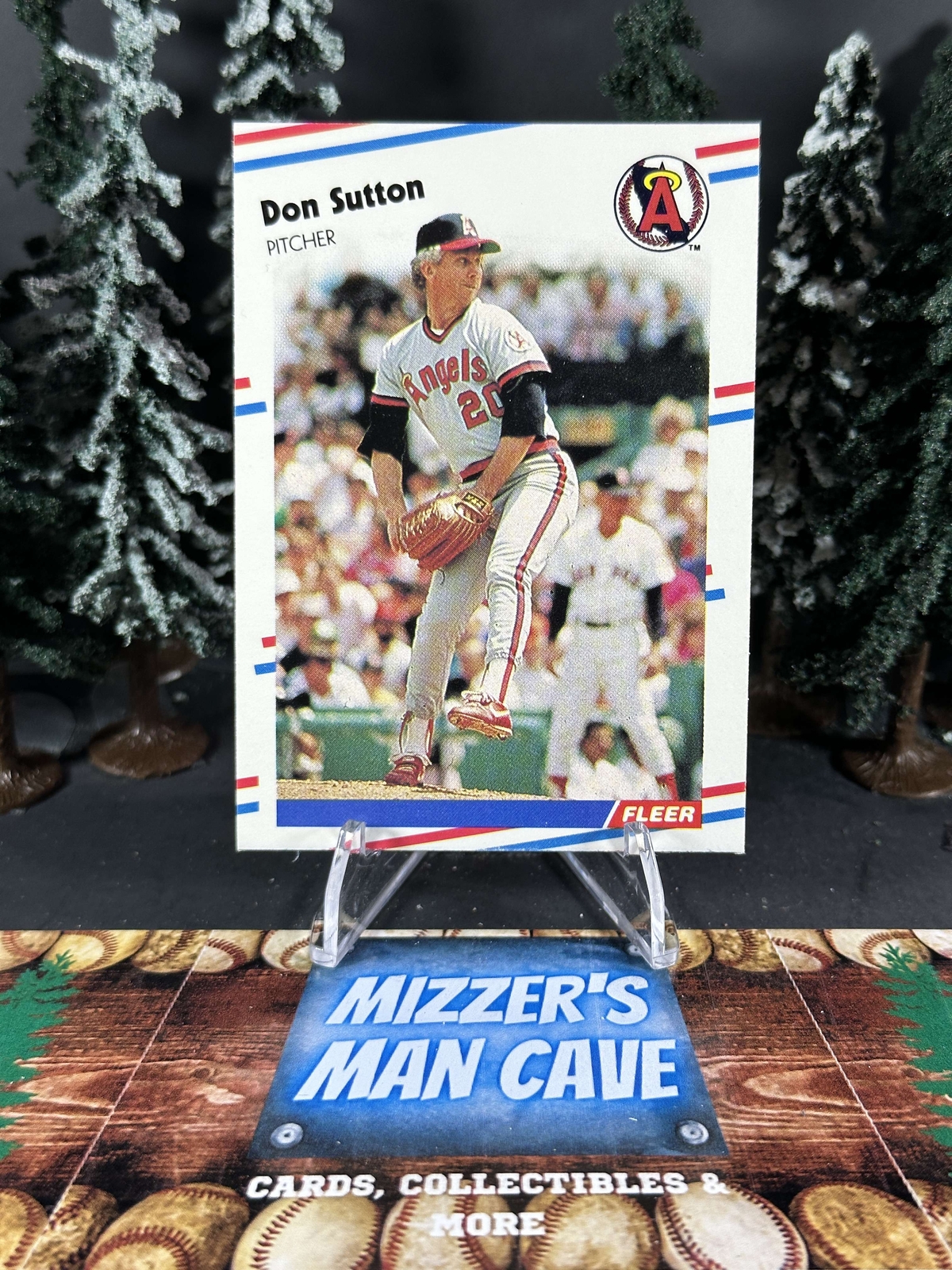 1988 Fleer Baseball Don Sutton Angels Base Card HOF 505 | eBay