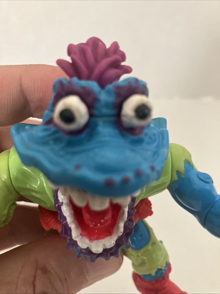 1991 Vintage TMNT Teenage Mutant Ninja Turtles Wyrm Figure W/ BELT | eBay