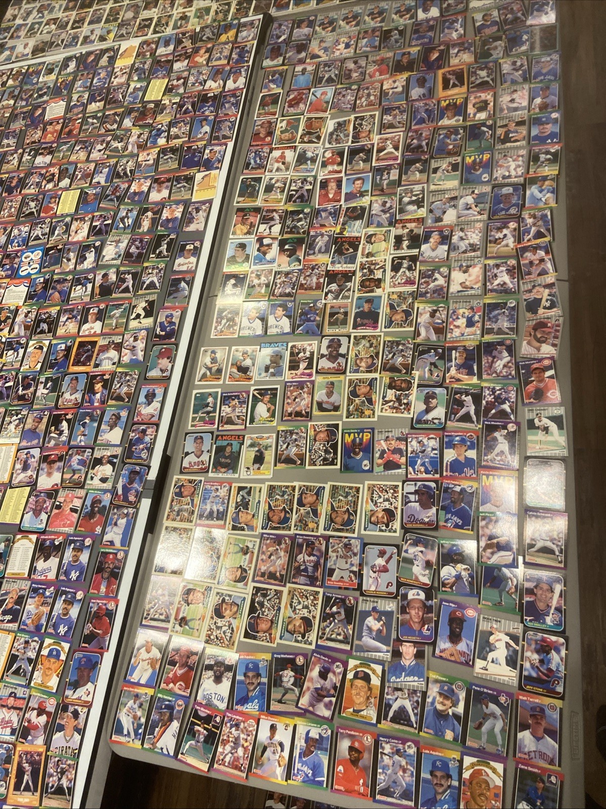 Rare Vintage MLB Baseball Cards-2497 Cards! Unused And In Amazing ...
