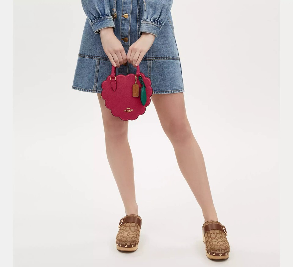 Coach Raspberry Crossbody Bag CR252 NEW F/S | eBay