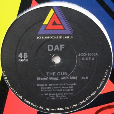 DAF* - The Gun (12") | eBay