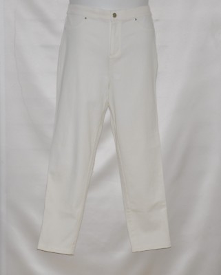 Joan Rivers Petite Joan's Classic Ankle Length Jeans Size 20WP White | eBay