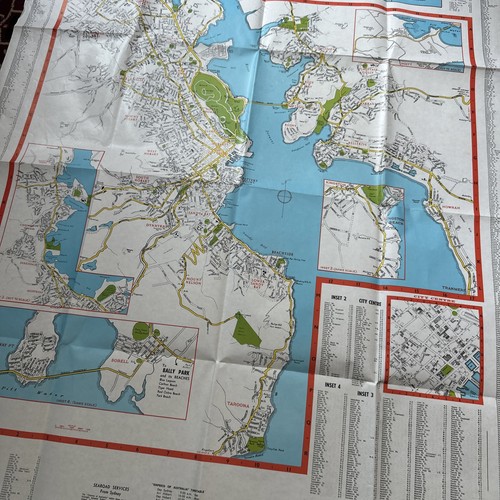 UBD Universal Map Of Hobart & Suburbs Vintage | eBay UK
