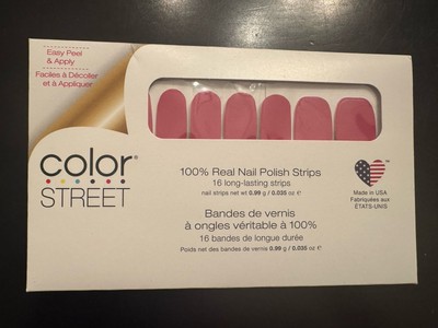 Color Street Bring The Heat Crème Pink New In Box Free Shipping | eBay