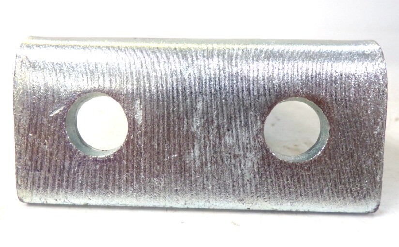 GUSSETED STRUT SHELF BRACKET, 4 HOLE, ZINC PLATED STEEL, 4-1/4" OAL, 1/ ...