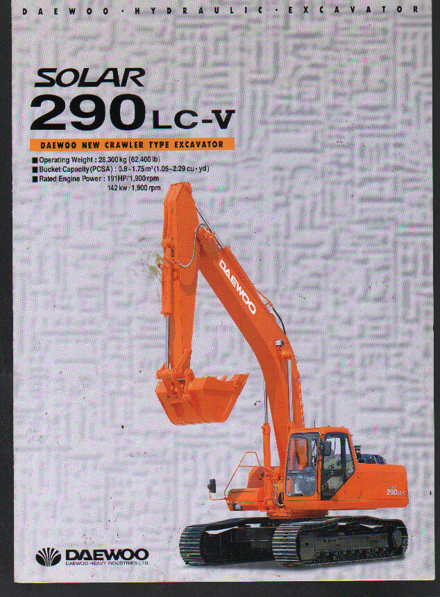 Daewoo Excavator